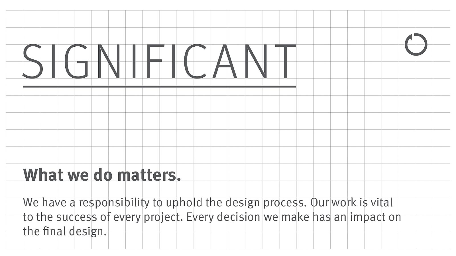 Our Design Tenets